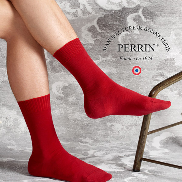 Manufacture Perrin collection chaussettes made in France